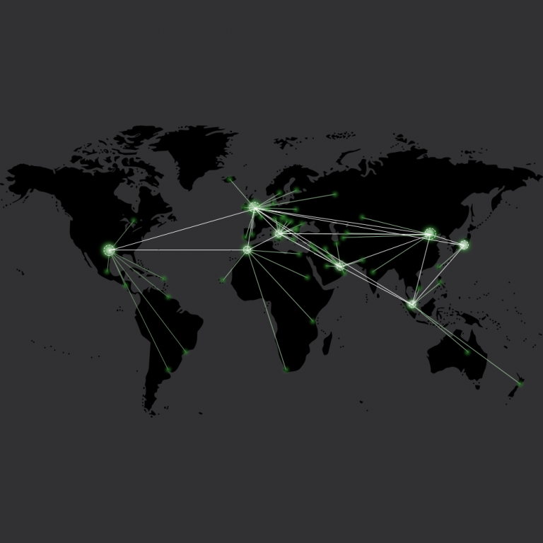 IDL World Map - Fastlane Turnstiles