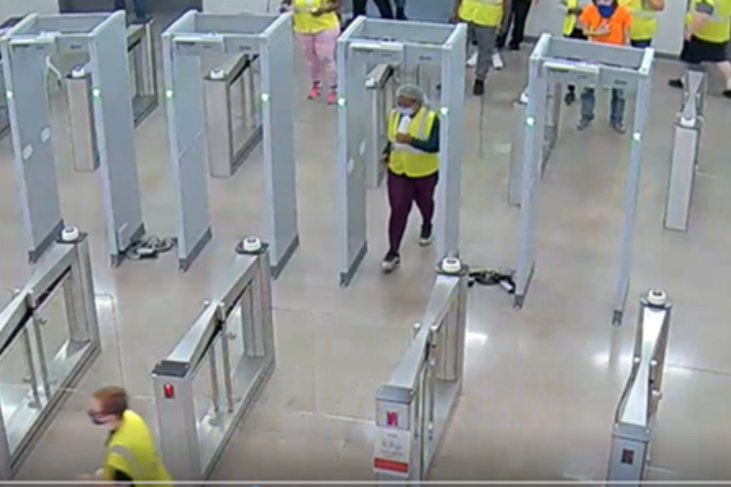 Automated high security delivers fast employee throughput with reduced ...